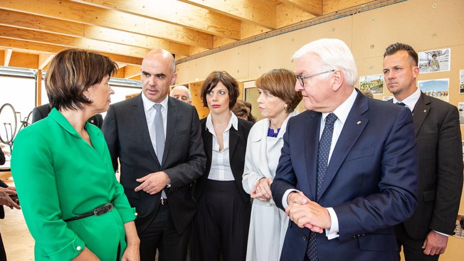 Inauguration of the Swiss solar house NeighborHub: Switzerland Innovation